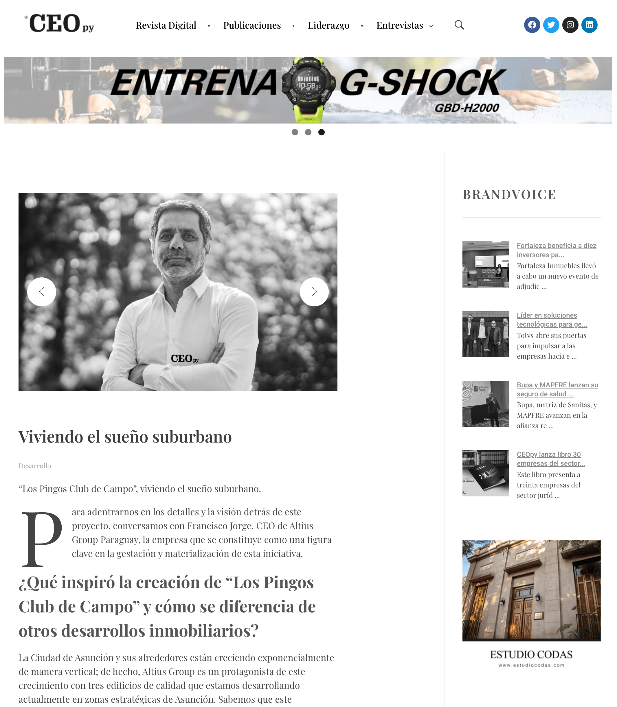 Viviendo el sueño suburbano - Altius Group